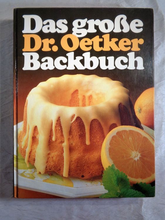 Das Grosse Dr Oetker Backbuch Ab Fr Kaufen Auf Ricardo