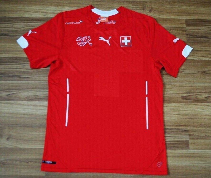 ORIGINAL SCHWEIZ NATI TRIKOT 2014 15 MAILLOT SUISSE PUMA XL Kaufen