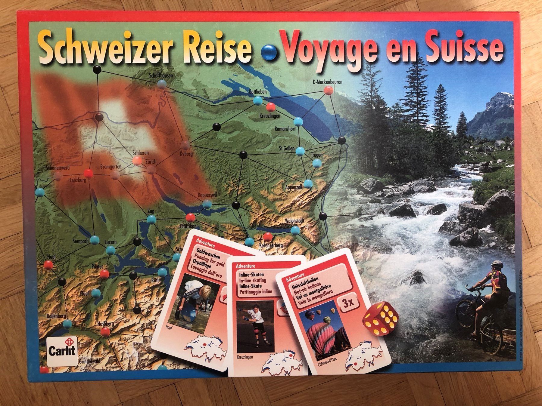 Schweizer Reise Spiel Kaufen Auf Ricardo
