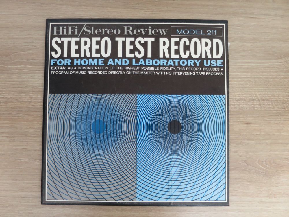 Stereo Test Record for Home and Laboratory Use (Vinyl) | Kaufen auf Ricardo