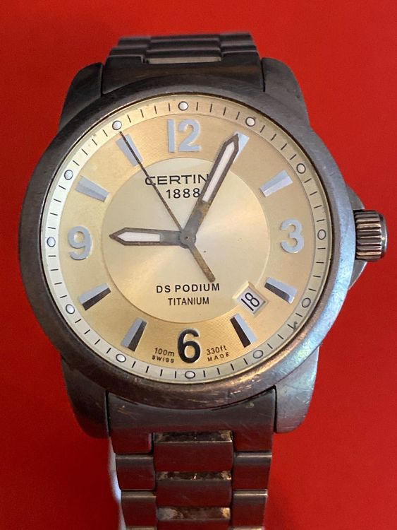 Certina DS Podium 38 mm (Gebraucht) in Pfeffingen für CHF 38 – mit Lieferung auf Ricardo kaufen