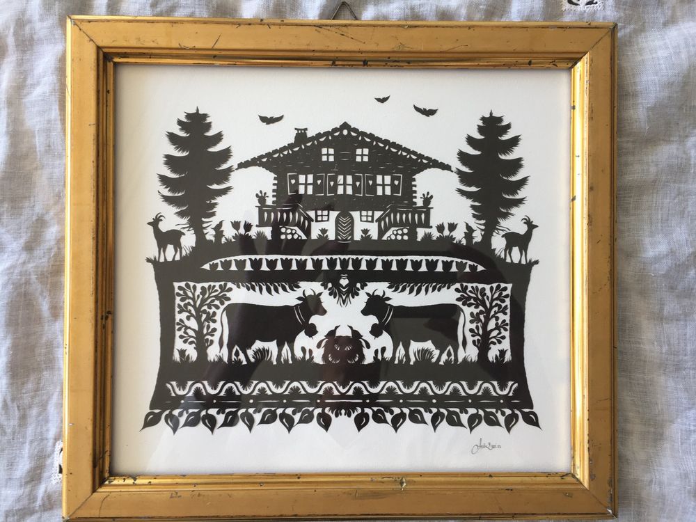 Scherenschnitt (Neu (gemäss Beschreibung)) in Konolfingen für CHF 95 – mit Lieferung auf Ricardo ...