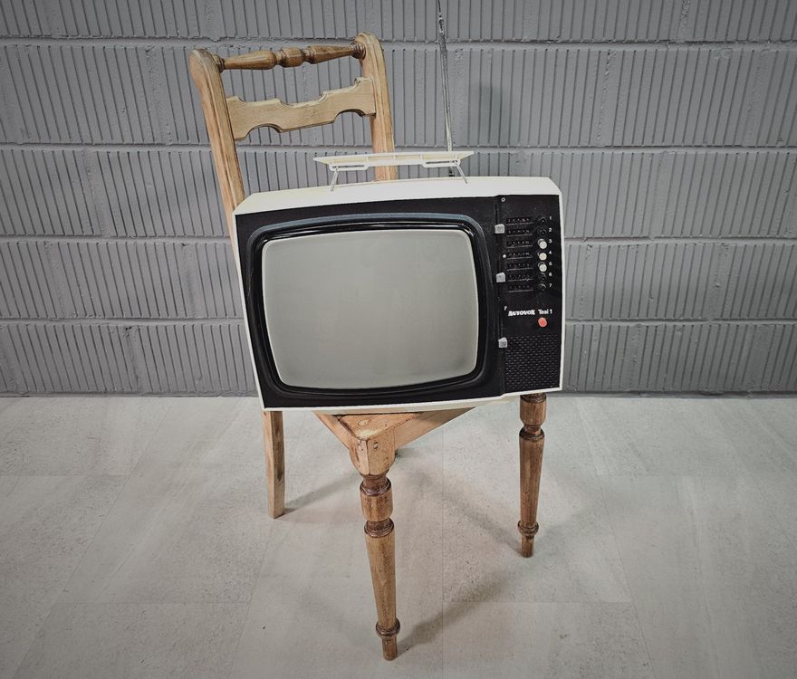 1972 TV Autovox Tesi 1 Italy Portable Röhrenfernseher defekt (Defekt ...