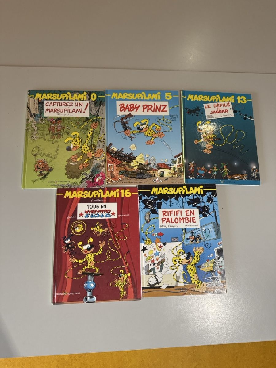 5 BDS Marsupilami (D'occasion) à Neuchâtel pour CHF 25 – avec livraison ...