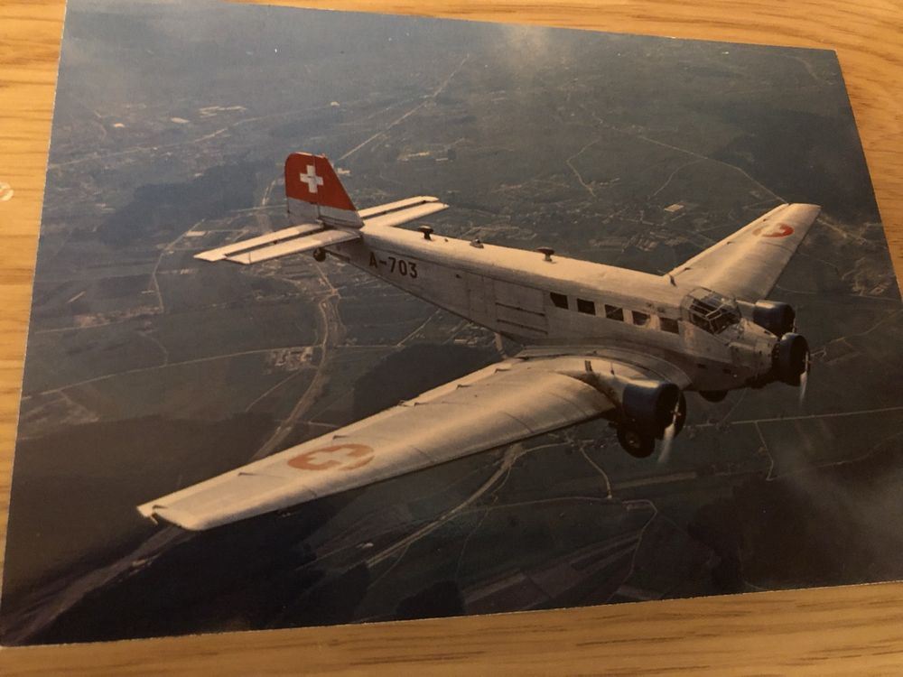 AK Junkers JU-52 CH Luftwaffe | Kaufen auf Ricardo