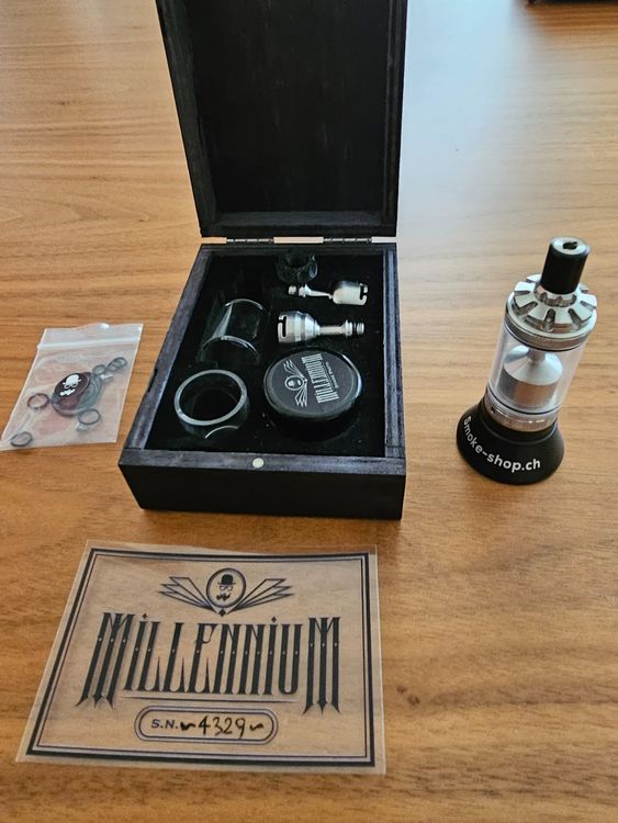 Millennium RTA Verdampfer The Vaping Gentlemen Club wie neu (Neu ...