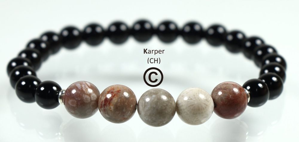 Achat, Fosile Koralle / Agate, Corail fossile, S 925 | Kaufen auf Ricardo