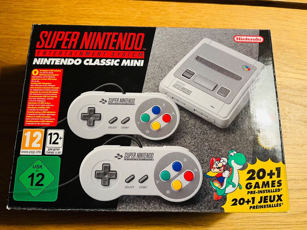 Super Nintendo classic mini (Gebraucht) in Grub SG für CHF 54 – mit ...