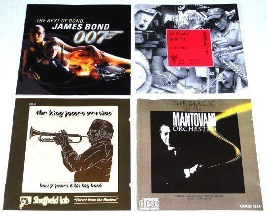 4CD's- Mantovani Orchestra, Jef Sicard, Harry James Big Band (D ...