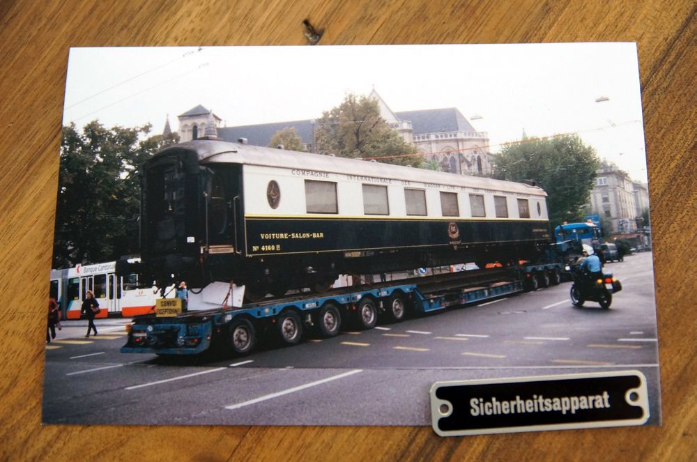 CIWL Voiture-Salon-Bar auf Tieflader - Genf, 1995 (Gebraucht) in ...