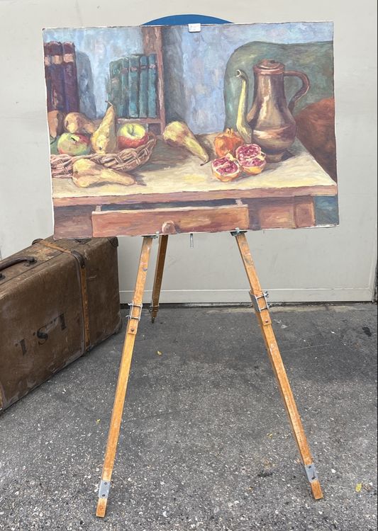 Antikes Ölgemälde Stillleben Unleserlich Signiert 50x70cm (Gebraucht) in schaffhausen für CHF 39 ...