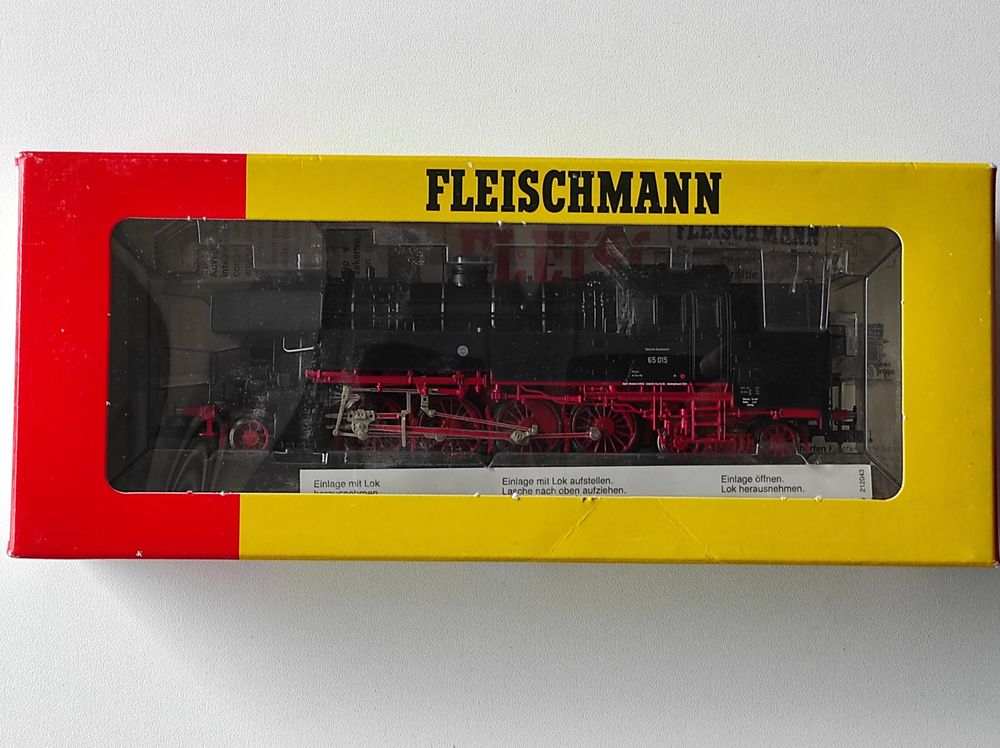 Schlepptenderlokomotive BR 65 der DB von Fleischmann H0, GS | Kaufen auf Ricardo