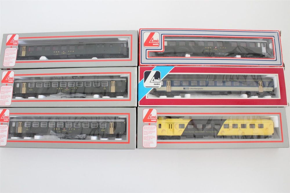 Lima 6 Wagen SBB / BLS DC H0 | Kaufen auf Ricardo