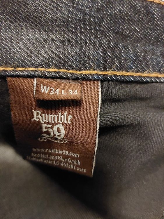 Rumble 59 Herren Jeans Model Greasers Gold (Gebraucht) in Uerzlikon für ...