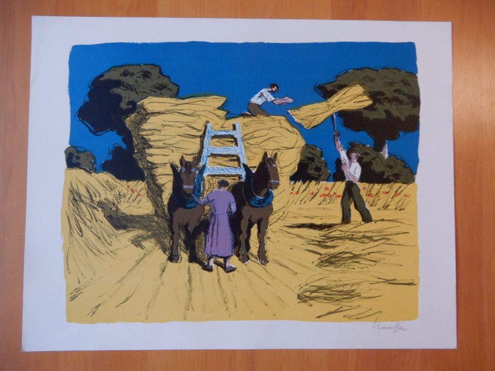 Fred STAUFFER (1892-1980) Lithografie | Kaufen auf Ricardo