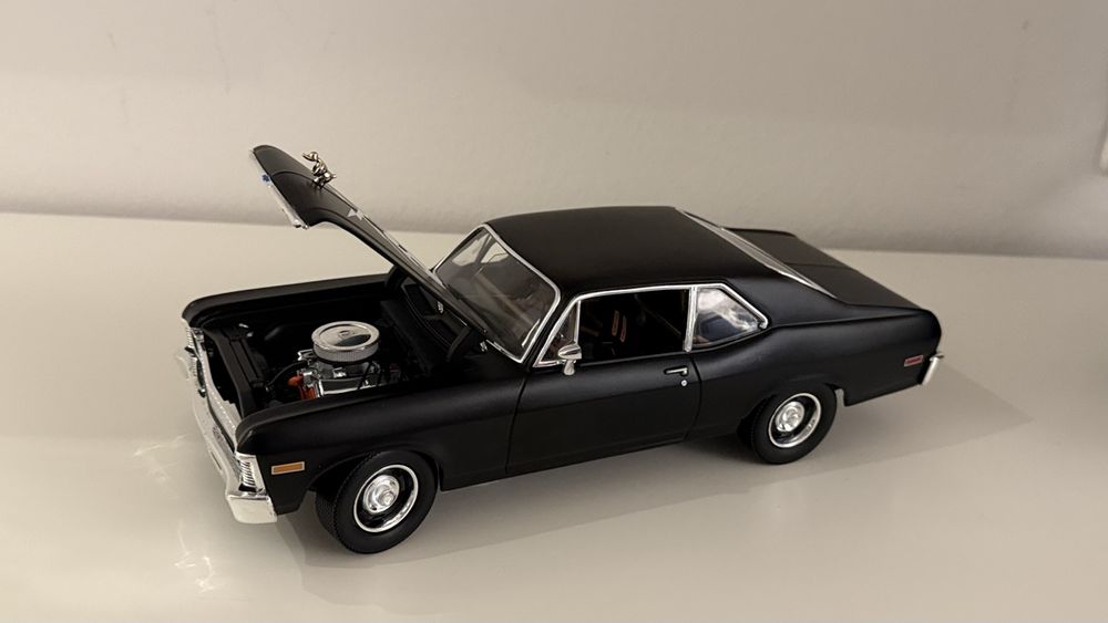 Schwarzer Chevrolet Nova Warhawk 1970 Moviecar (Neu (gemäss ...