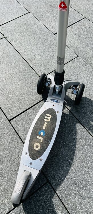 Micro Kickboard Compact silber (Gebraucht) in Wangen SZ für CHF 35 – nur Abholung auf Ricardo kaufen