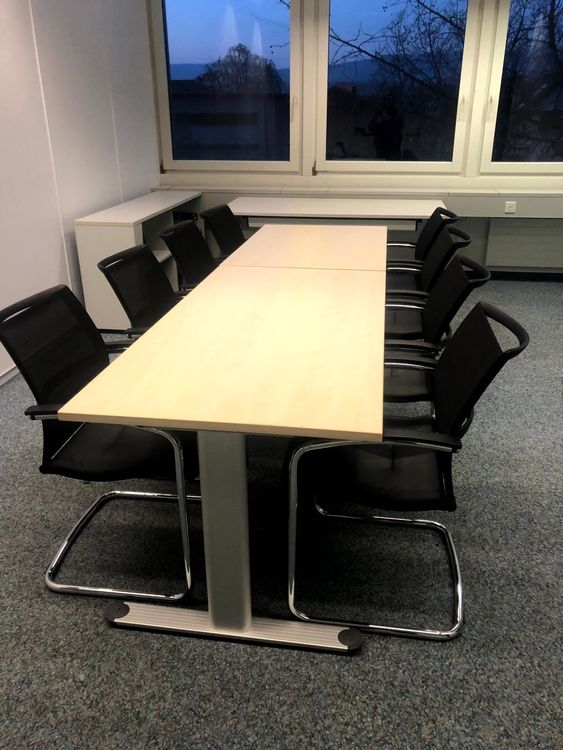 Sitzungszimmer, Tisch, Konferenzstühle, Sedus, Haworth, Büro (Gebraucht ...