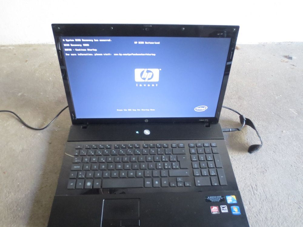 Laptop Hp ProBook Core i2 Ab 1 Fr (Defekt) in Füllinsdorf für CHF 46 ...