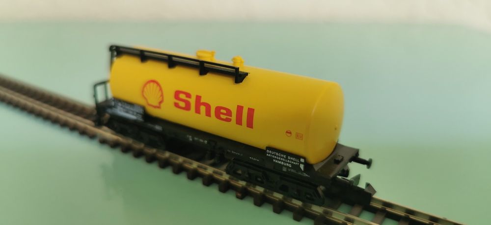 Vierachsiger Kesselwagen Minitrix 13993, Shell, NEU in OVP (Neu (gemäss ...