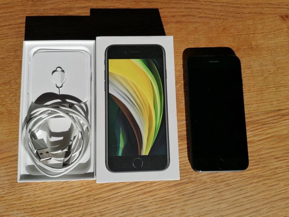 iPhone SE (2. Generation) Black 64GB, OVP | Kaufen auf Ricardo