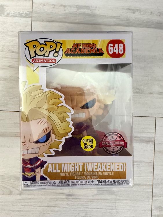Funko Pop All Might #648 – Special Edition GITD (D'occasion) à Renens ...