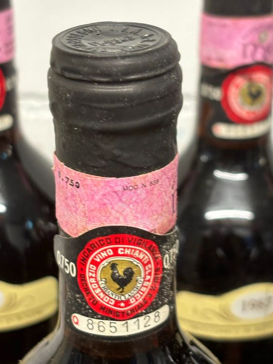 💚💚12 x 1987 Chianti Classico La Madonnina Fratelli Triacca (Neu (gemäss ...