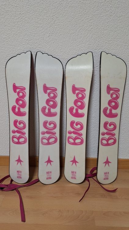 2 Paar Original Big Foot Skis von Kneissl | Kaufen auf Ricardo