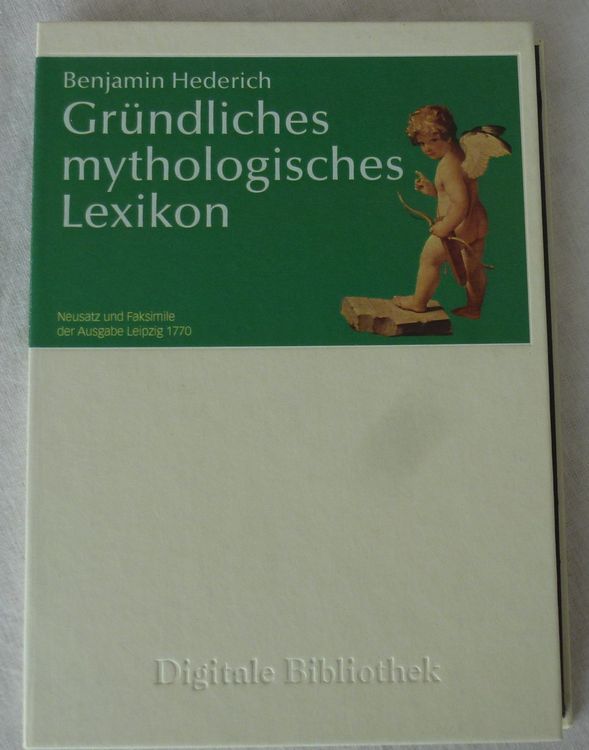 Digitale Bibliothek - Gründliches mythologiesches Lexikon | Kaufen auf Ricardo