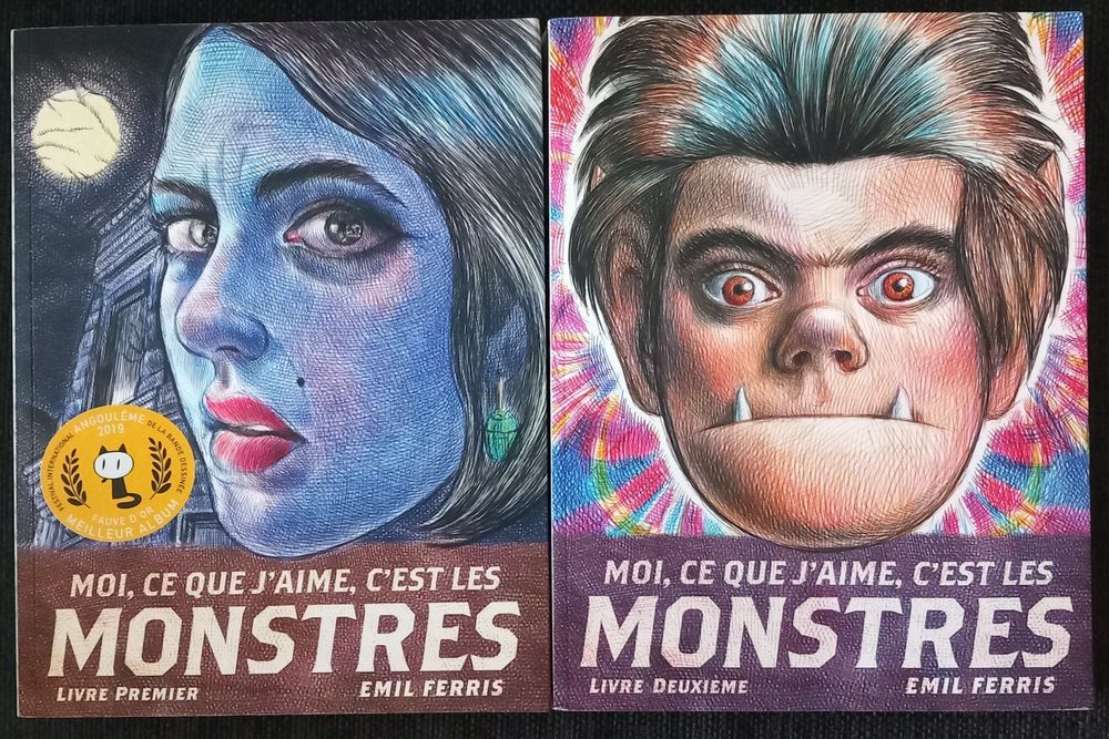 BD/Livre"Moi, ce que j'aime, c'est les monstres" T.1&2 | Kaufen auf Ricardo
