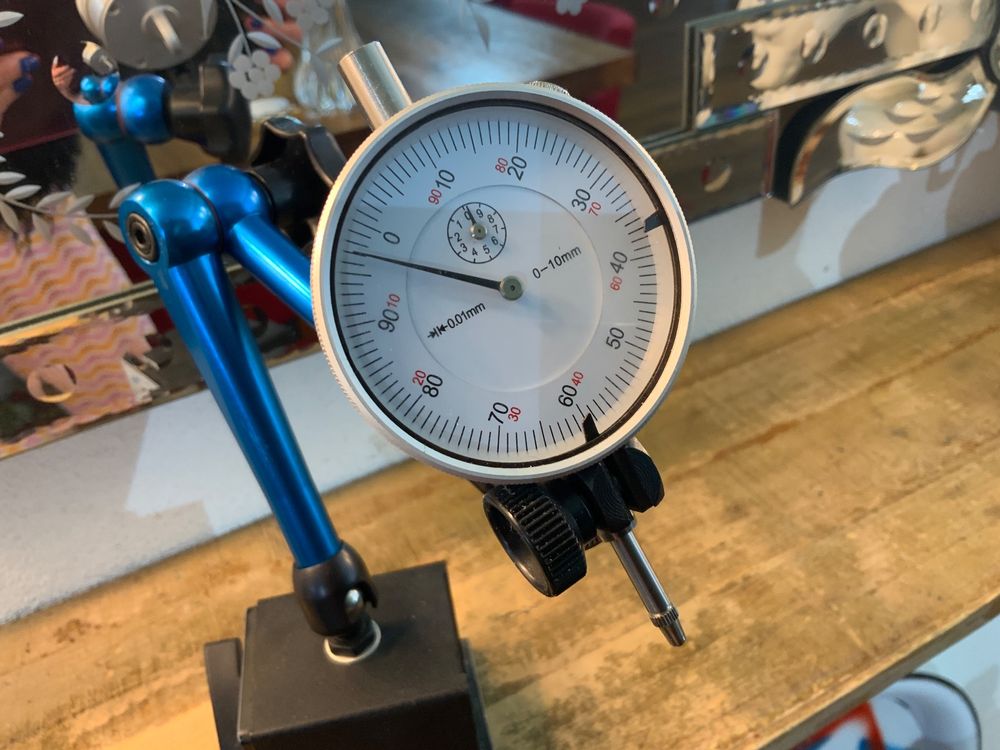 MESSUHR MIT MAGNETHALTER NEUWERTIG | Kaufen auf Ricardo