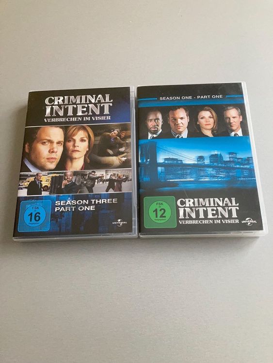 Criminal Intent - 2 Boxen 6 DVDs (Gebraucht) in Wald ZH für CHF 4 – mit ...