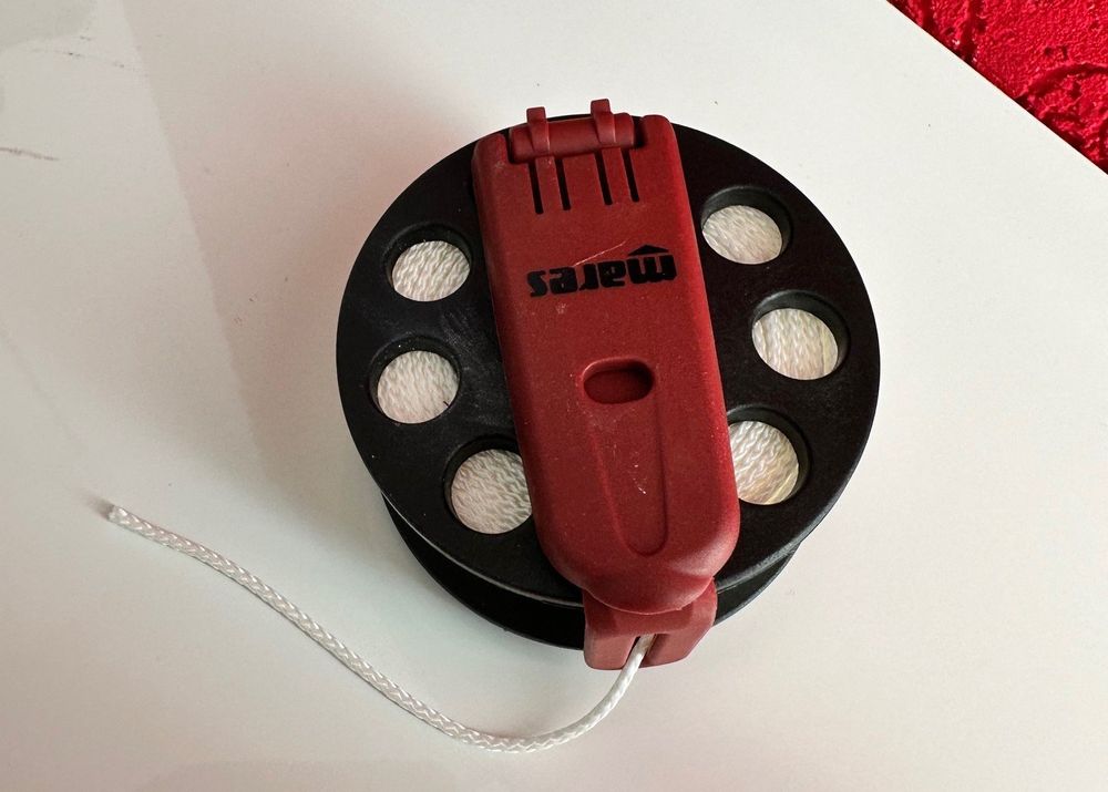Tauchen - Mares -Spule (Reel) Kompakt - Leine ca.30 m - Neu (Neu ...