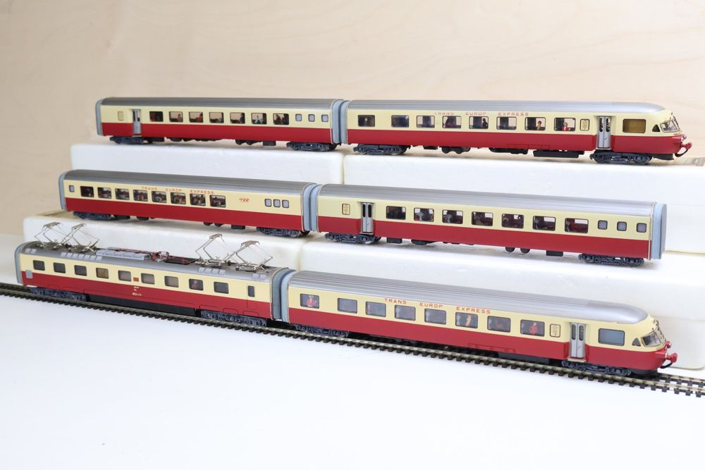 Metropolitan SBB RAe TEE Zug Set 7200 P - Rarität H0 DC (Gebraucht) in ...