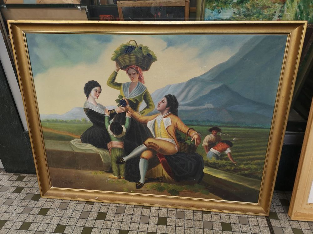 GRAND TABLEAU SIGNÉ (D'occasion) à Genève pour CHF 1 – retrait ...