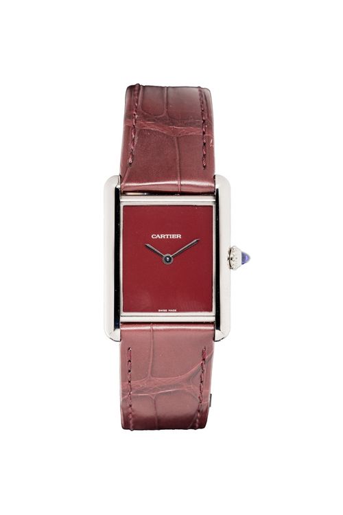 Cartier Tank Must red full set (Gebraucht) in Bellevue für CHF 2500 ...