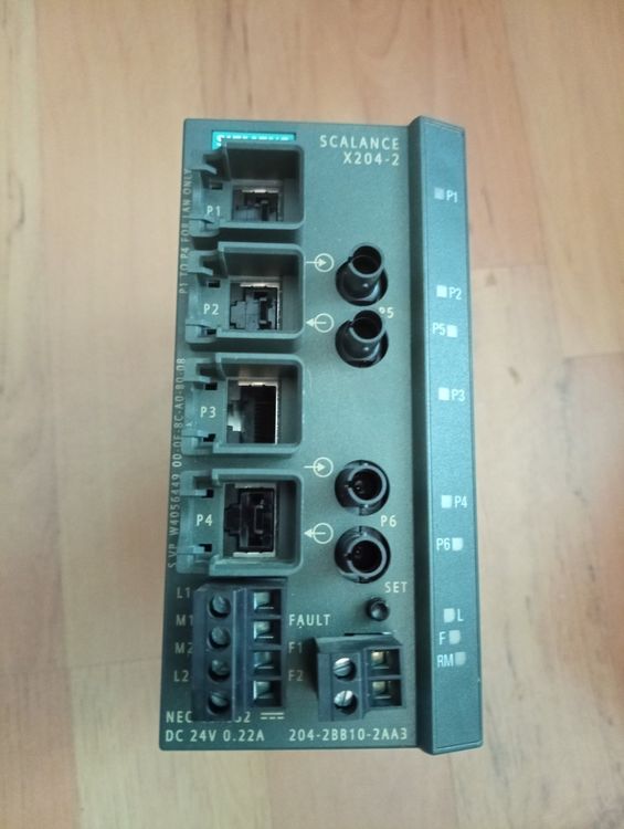 Siemens SCALANCE X204-2 Switch / 6GK5204-2BB10-2AA3 (Gebraucht) in ...