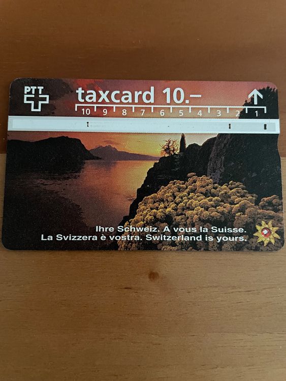 Taxcard PTT | Kaufen auf Ricardo