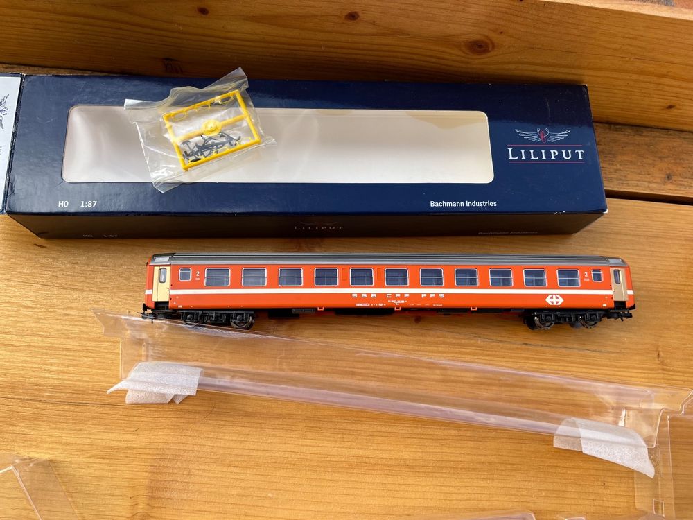 SBB-CFF-FFS, Liegewagen Typ Bm RIC, Orange (D'occasion) à Chexbres pour ...