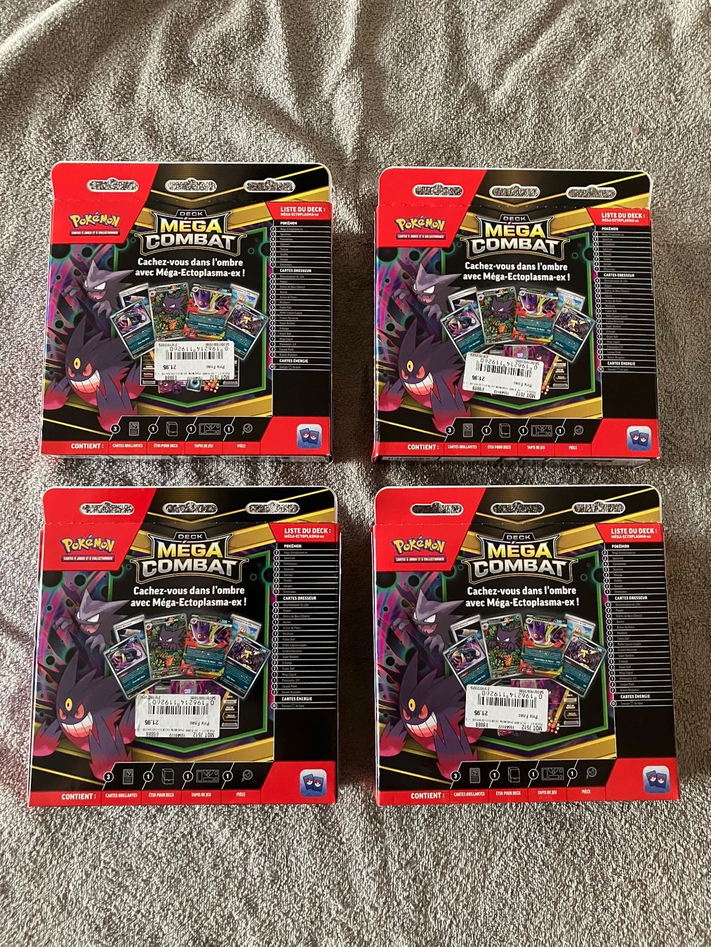 Pokémon 4x mega electoplasma ex deck combat « FR » (Neu und ...