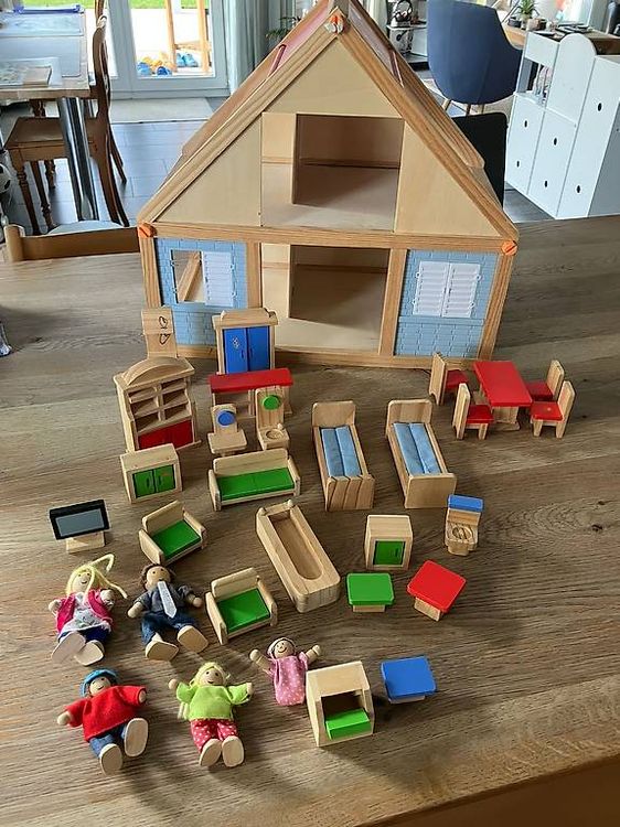 Zubehor Puppenhaus Holz