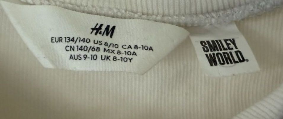 H&M Smiley World T-Shirt, Gr. 134/140, Top Zustand! (Neu (gemäss ...