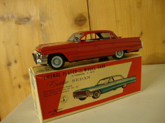 Japan Blech CADILLAC LICENSE PLATED MODEL CARS 1961 ab 1Fr. | Kaufen ...