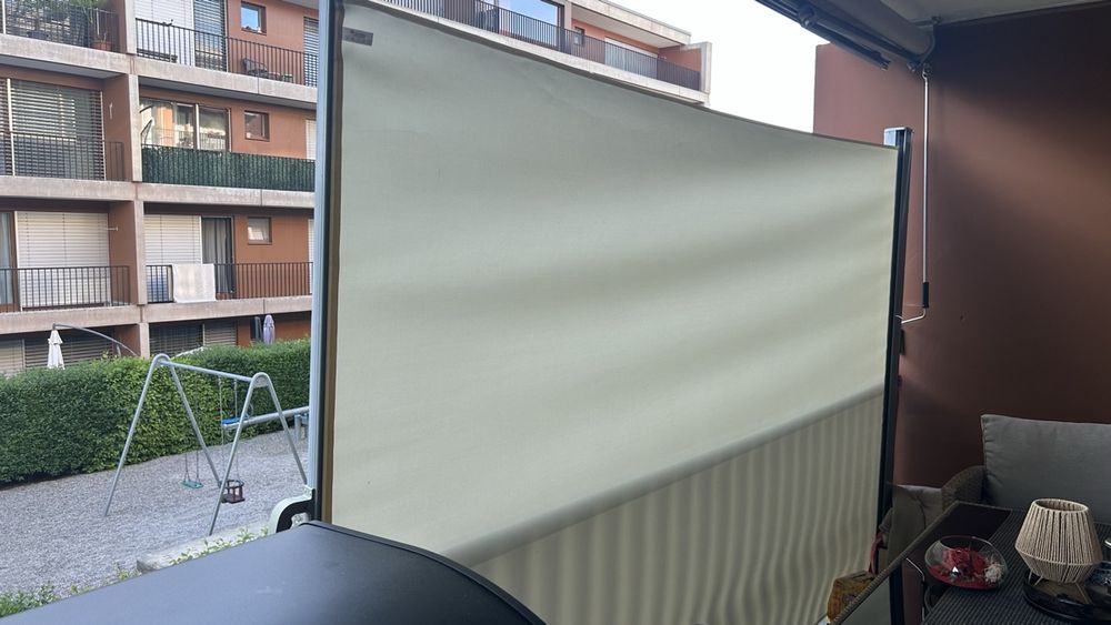Balkon Seitenmarkise Sichtschutz Rollo, ideal für (Gebraucht) in ...