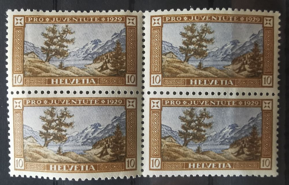 SR7 Bloc 4 Timbre Suisse Non Oblitere 1929 PJ | Kaufen auf Ricardo