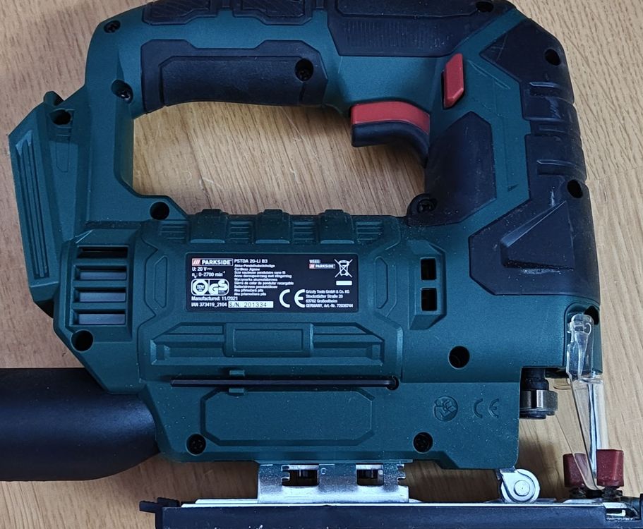 Cordless Jigsaw, Parkside, Like new! (Gebraucht) in Münchenstein für ...