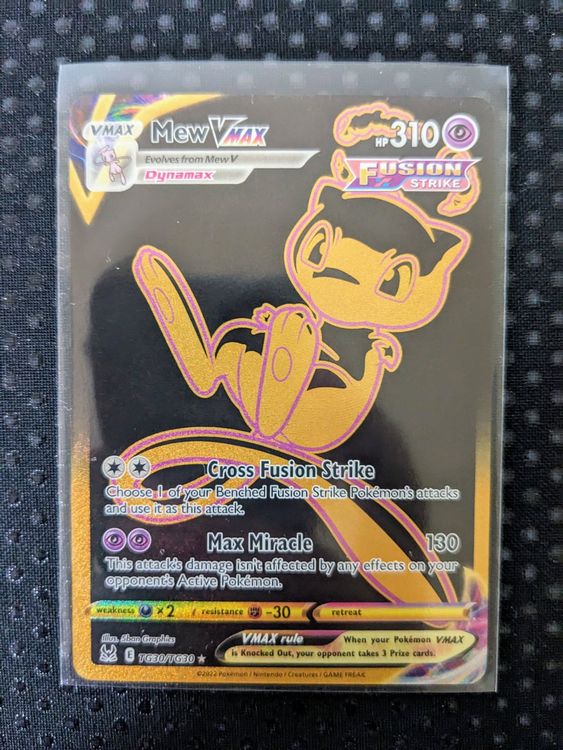 Pokémon Lost Origin - Mew VMax TG30/TG30 ( EN ) | Kaufen auf Ricardo