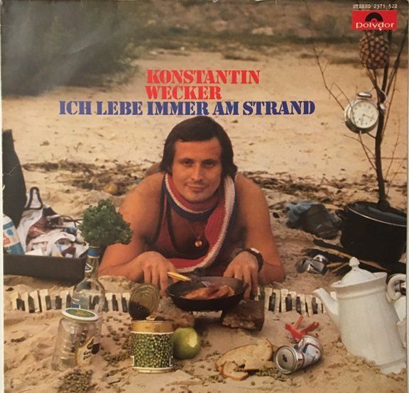 Konstantin Wecker – Ich lebe immer am Strand (LP) (Gebraucht) in Grüningen für CHF 4 – mit ...