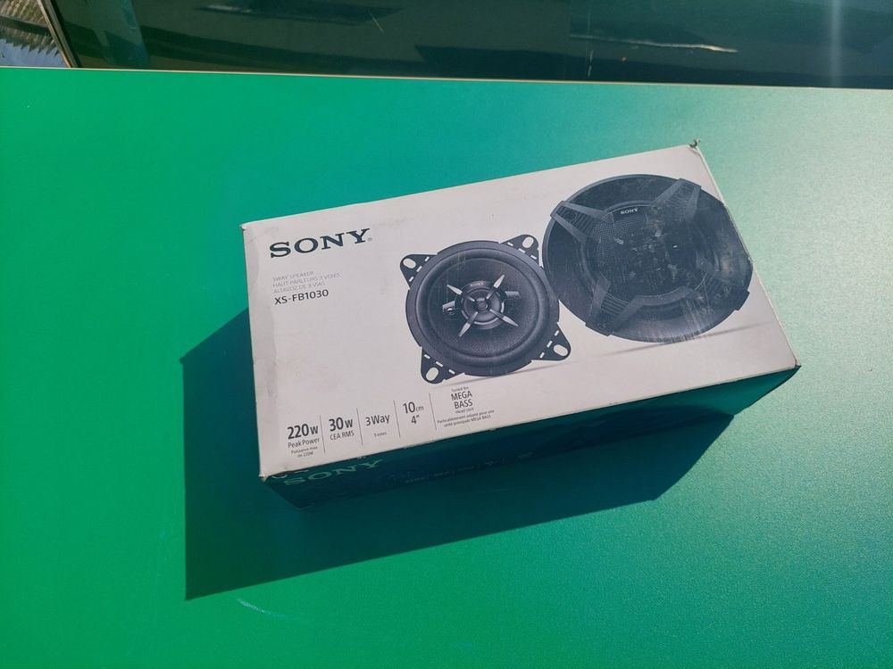 SONY XS-FB1030 Einbau-Lautsprecher 220W/30W 3-Way MEGA BASS (Neu und ...