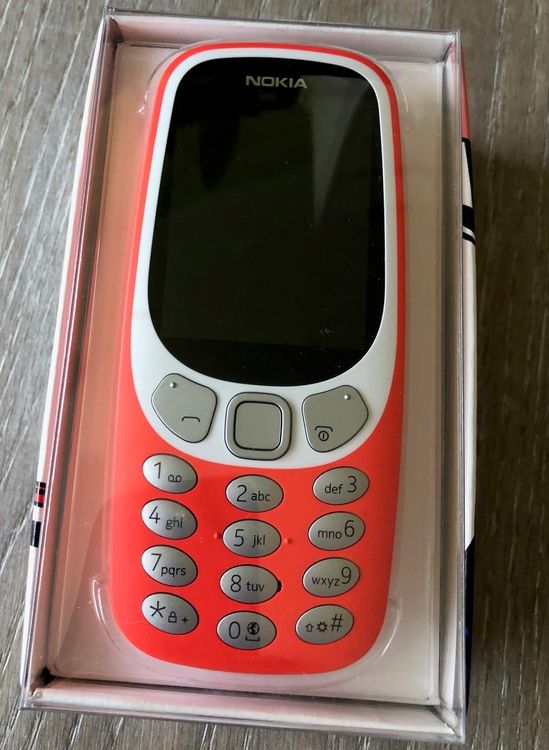 Nokia 3310 3G warm red NEU- (Neu und originalverpackt) in Hombrechtikon ...